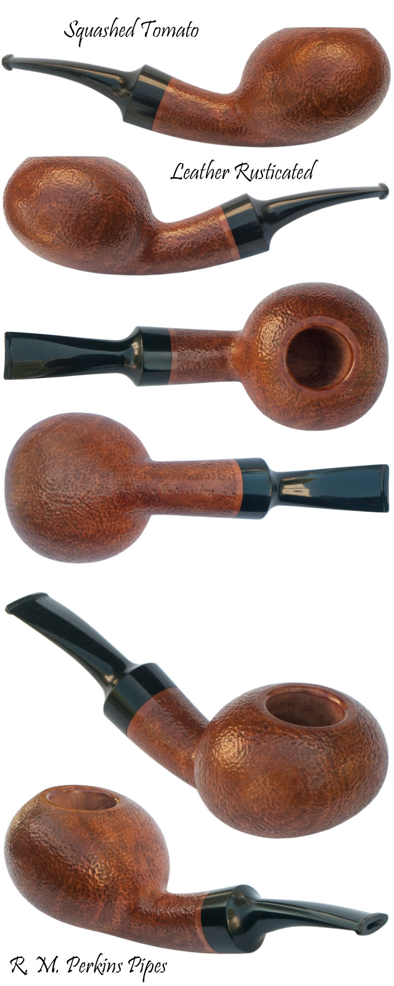 R. M. Perkins Smoking Pipes - Squashed Tomato